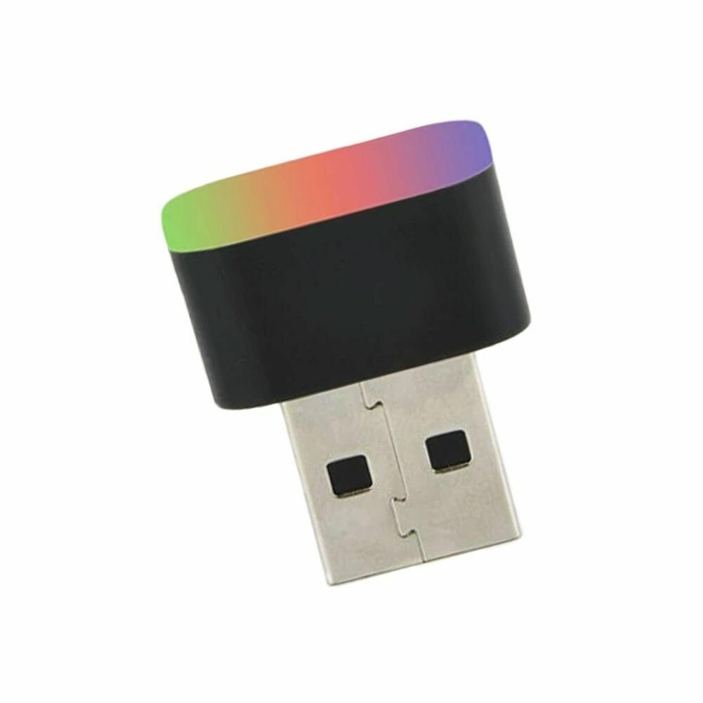 Мини USB лампы, универсальный портативный интерфейс, подходит для интерьера, комната, спальня, гостиная, внутри автомобиля