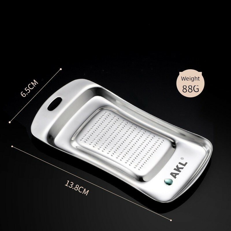 Ручной грейтер из нержавеющей стали 304 с функцией измельчения чеснока, для получения свежего сока, подходящий для