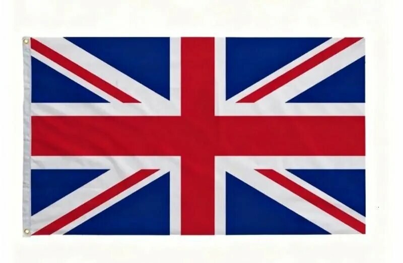 Юнион Джек, флаг Англии, люверсы, полиэстер, - Полет