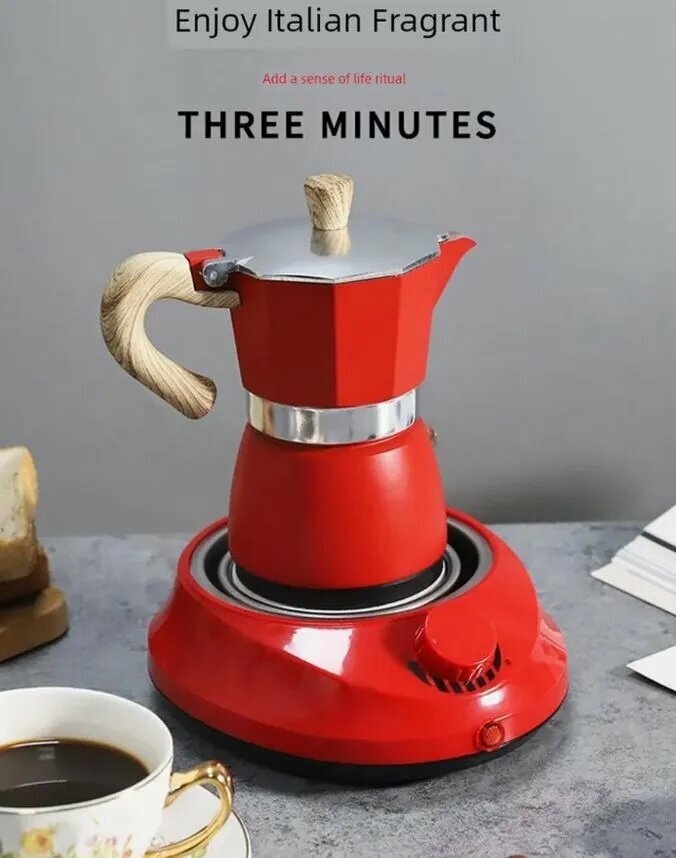 Гейзерная кофеварка, на 12 чаш. (600 мл)