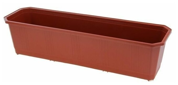 Ящик балконный «Basil» 60 см. терракот