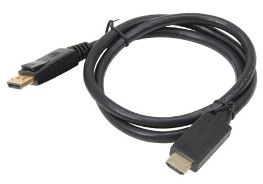 Видео адаптер DP-HDMI M/M KS-is KS-385-3 DisplayPort - кабель 3м чёрный
