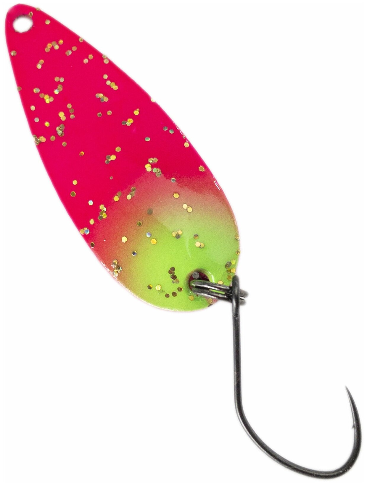 Блесна для рыбалки Зябликов Норич колебалка 3.3см 2.2гр fluo