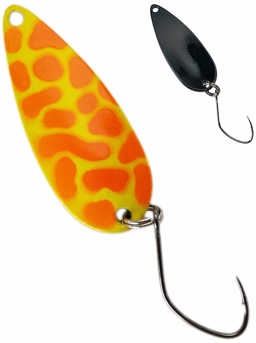 Блесна для рыбалки Зябликов Норич колебалка 3.3см 4гр fluo