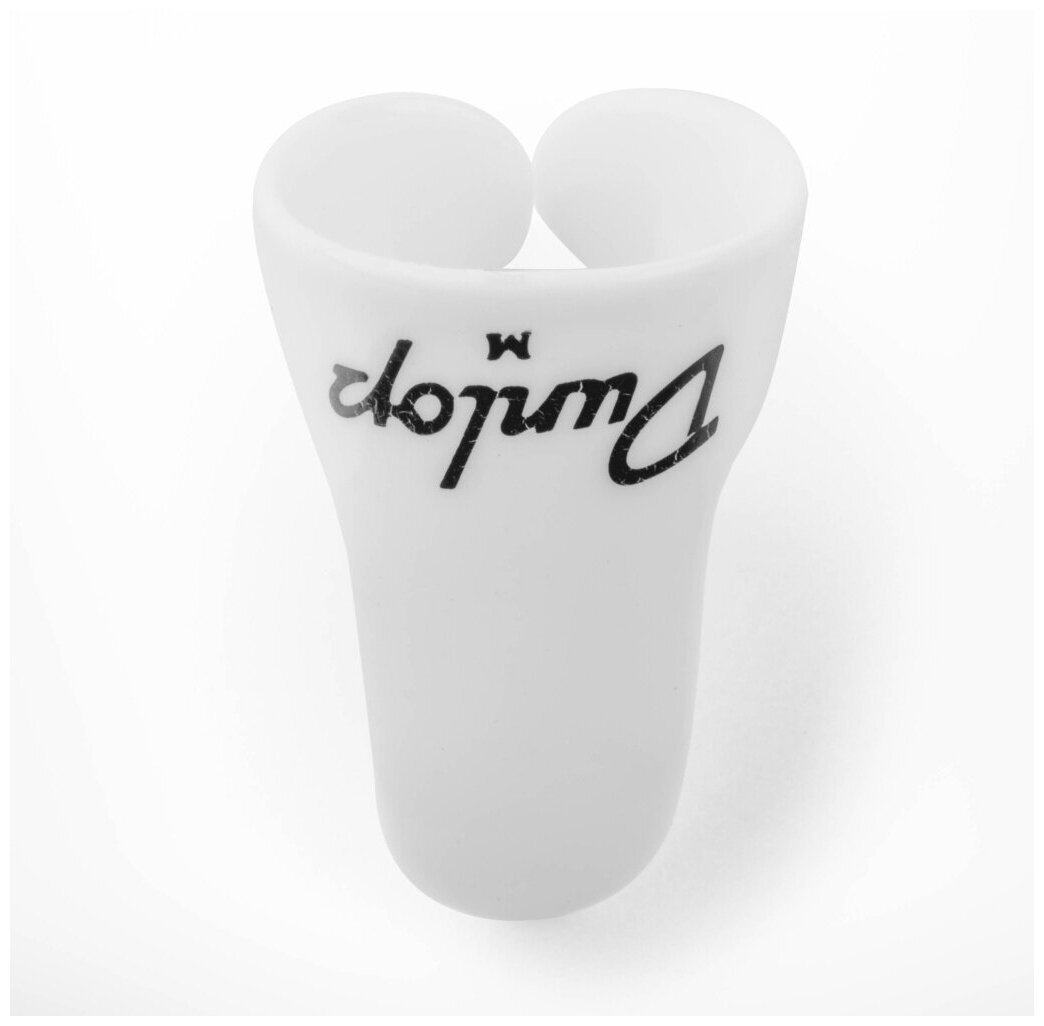 9011R Медиаторы на палец 12шт, средние, белые, Dunlop