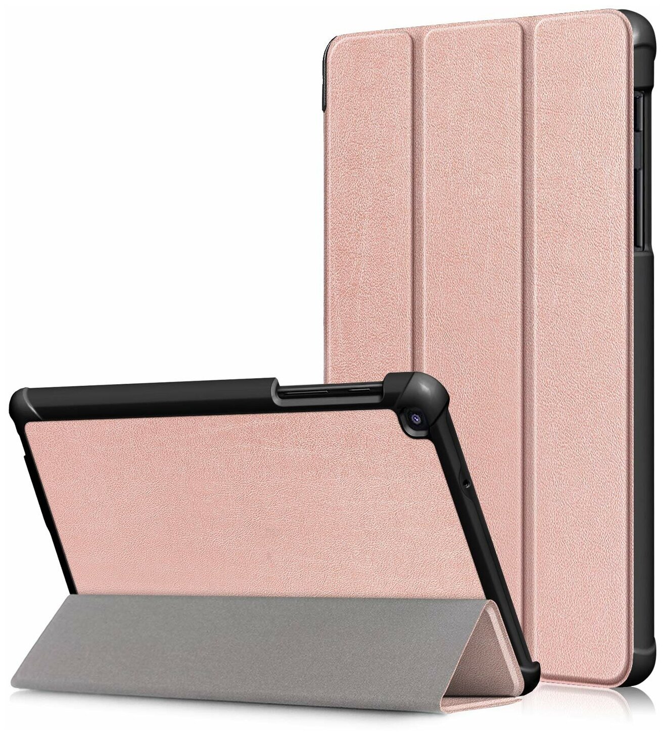 Чехол-обложка Чехол. ру для Samsung Galaxy Tab S6 Lite 10.4 SM-P610 / P615 тонкий умный кожаный на пластиковой основе с трансформацией в подставку .