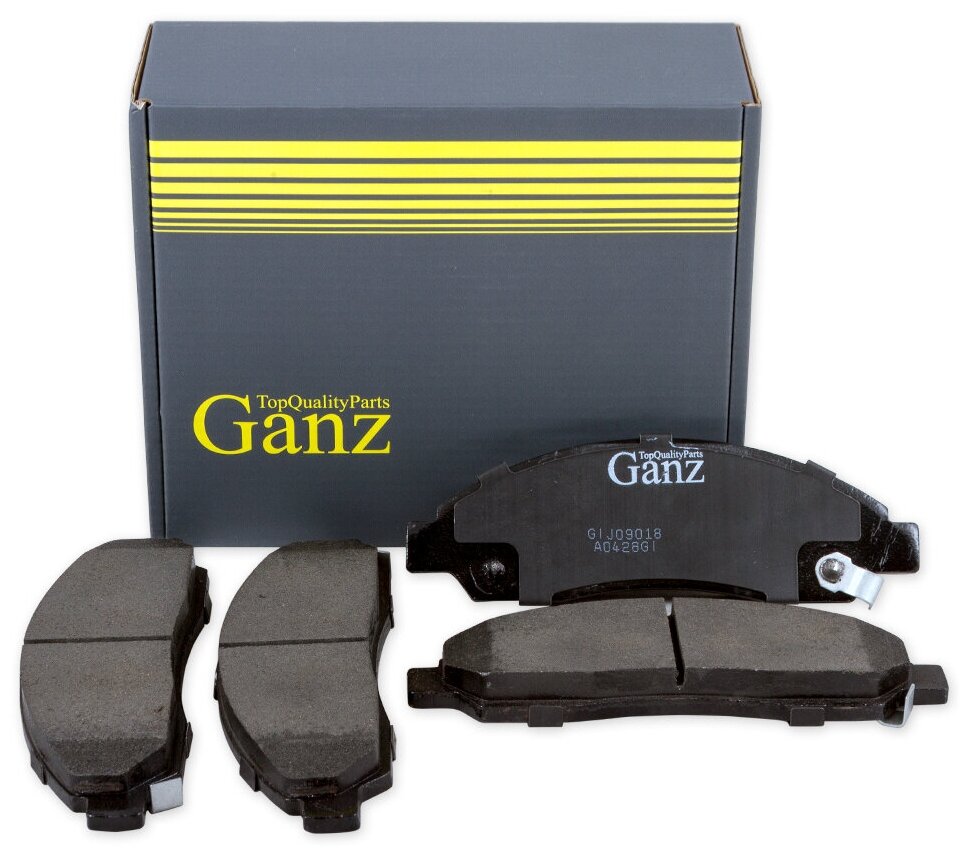 Колодки передние GREAT WALL Hover GANZ арт. GIJ09018