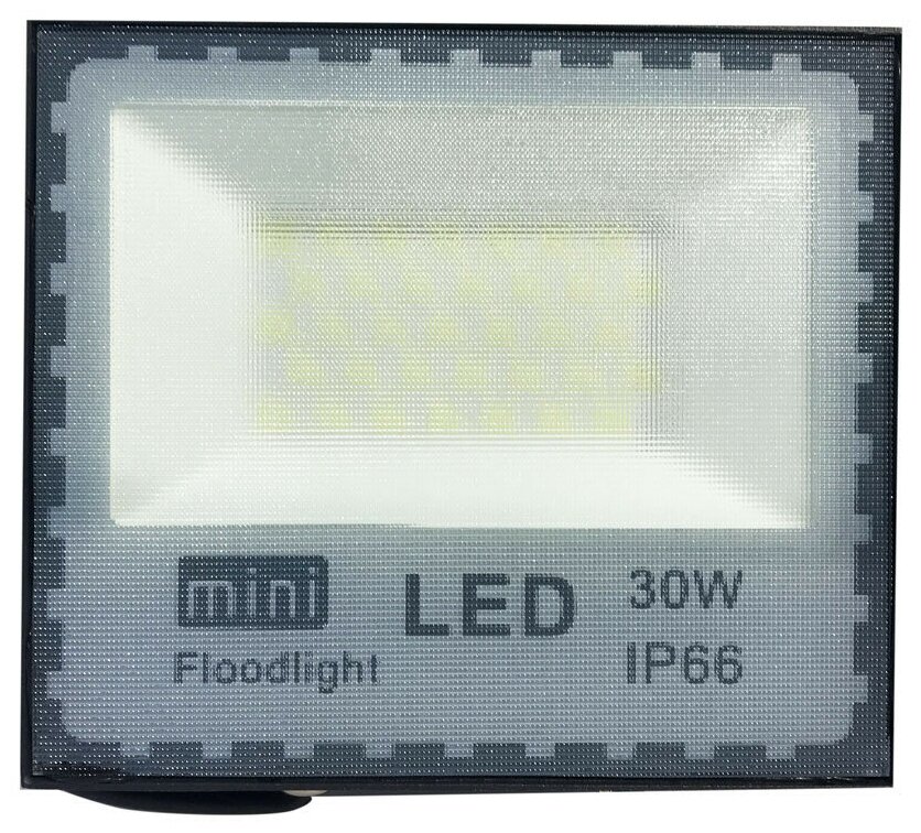 SMD Прожектор миниатюрный «Премиум» - 30 Вт, IP65, 220 В - Цвет свечения: Белый (5600K)