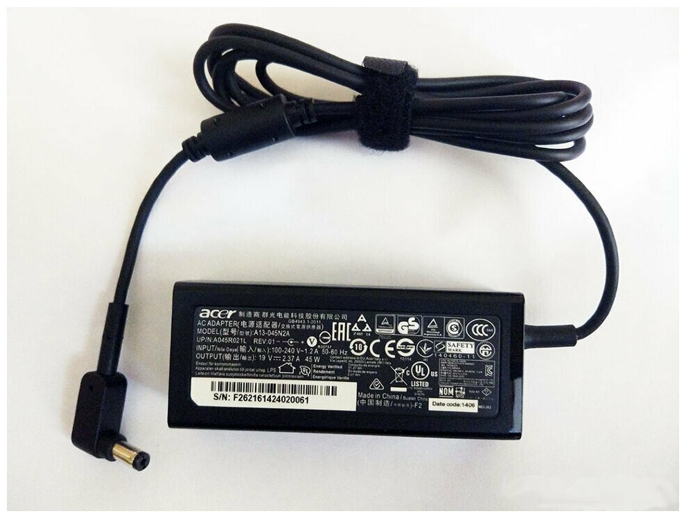 Для ACER A315-54-56PB Aspire Зарядное устройство блок питания ноутбука (Зарядка адаптер + кабель\шнур)