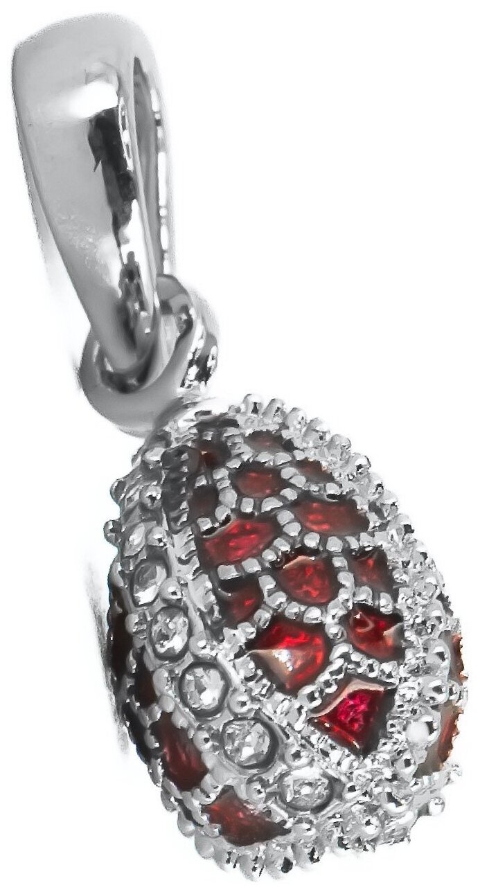 Подвеска, эмаль, кристалл