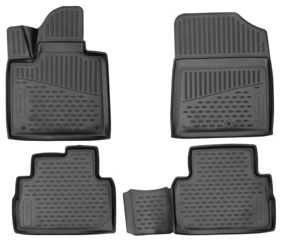 Коврики 3D в салон Autofamily ELEMENT для HYUNDAI Tucson (IV) (2020-н. в.) полиуретан