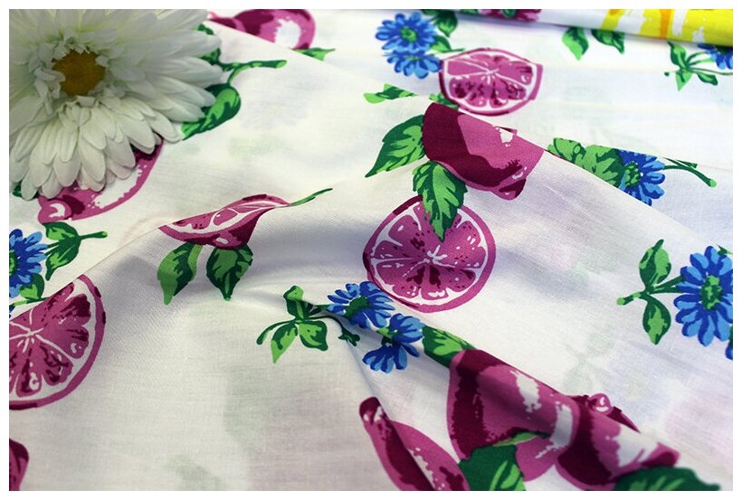 Поплин / натуральная ткань для шить и рукоделия