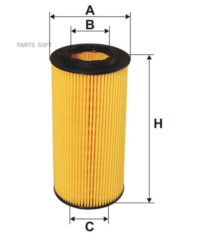 FILTRON OE677/2 Фильтр масляный [картридж]