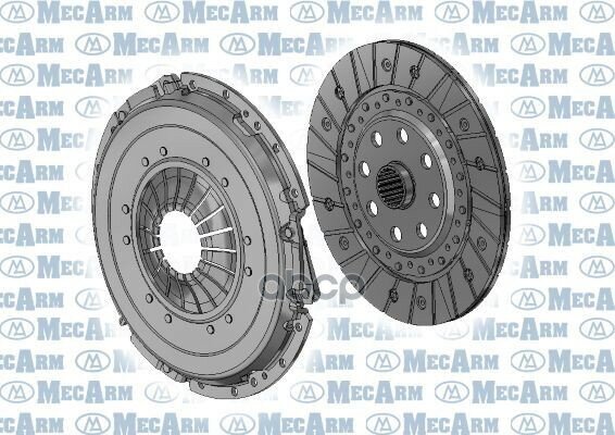 Ком/кт сцепления [220 mm] [без выж.] Mecarm арт. MK10131D