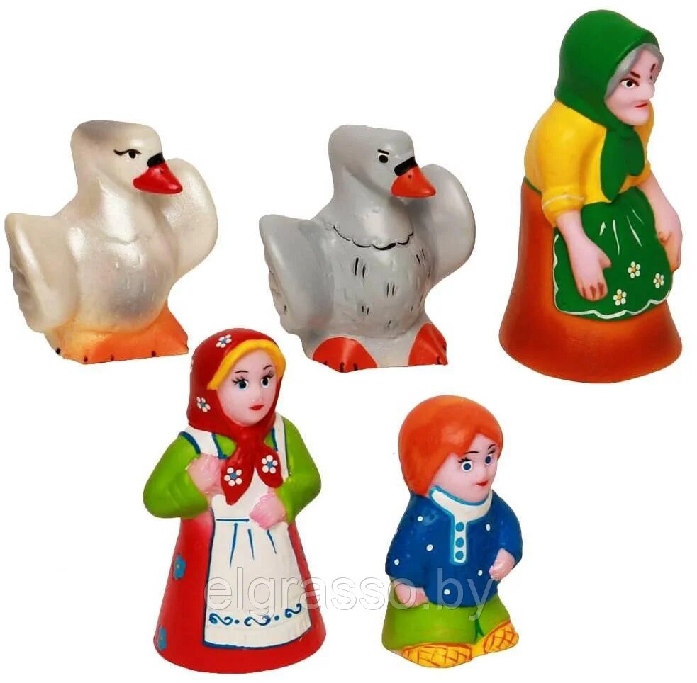 Игрушки для купания Гуси-лебеди