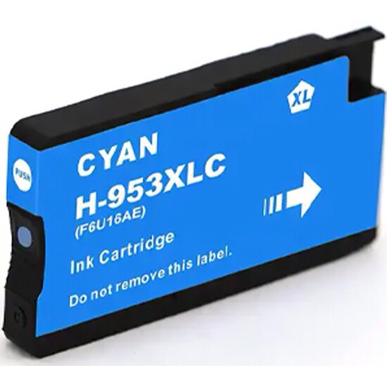 Струйный картридж NV Print 953XLC (NV-F6U16AE) Cyan для HP OfficeJet Pro 7720, 7730, 7740, 8210, 8218, 8710, 8715, 8720, 8725, 8730 (1600 стр)