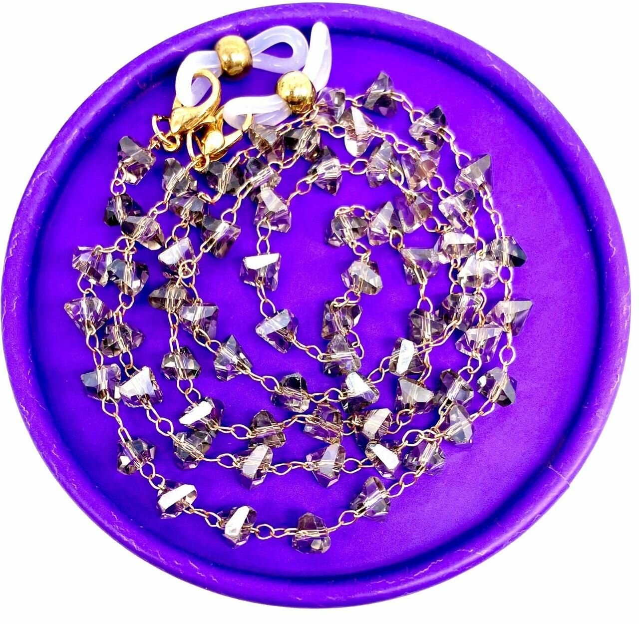 Стильная цепочка держатель для очков