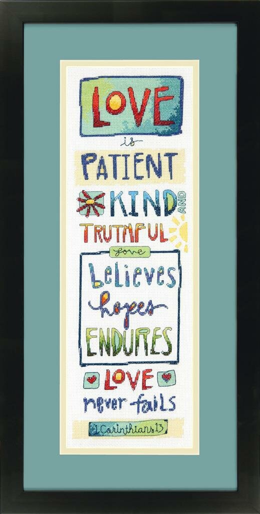 70-35345 Набор для вышивания крестом любовь - ЭТО/LOVE IS, DIMENSIONS