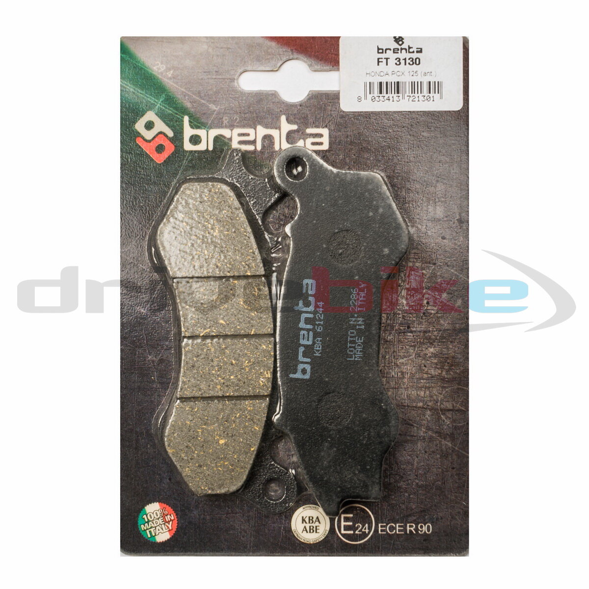 BRENTA Тормозные колодки FT 3130 Organic