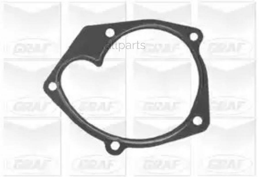 GRAF PA821 Насос водяной NISSAN/RENAULT/SUZUKI 1.5D 01-