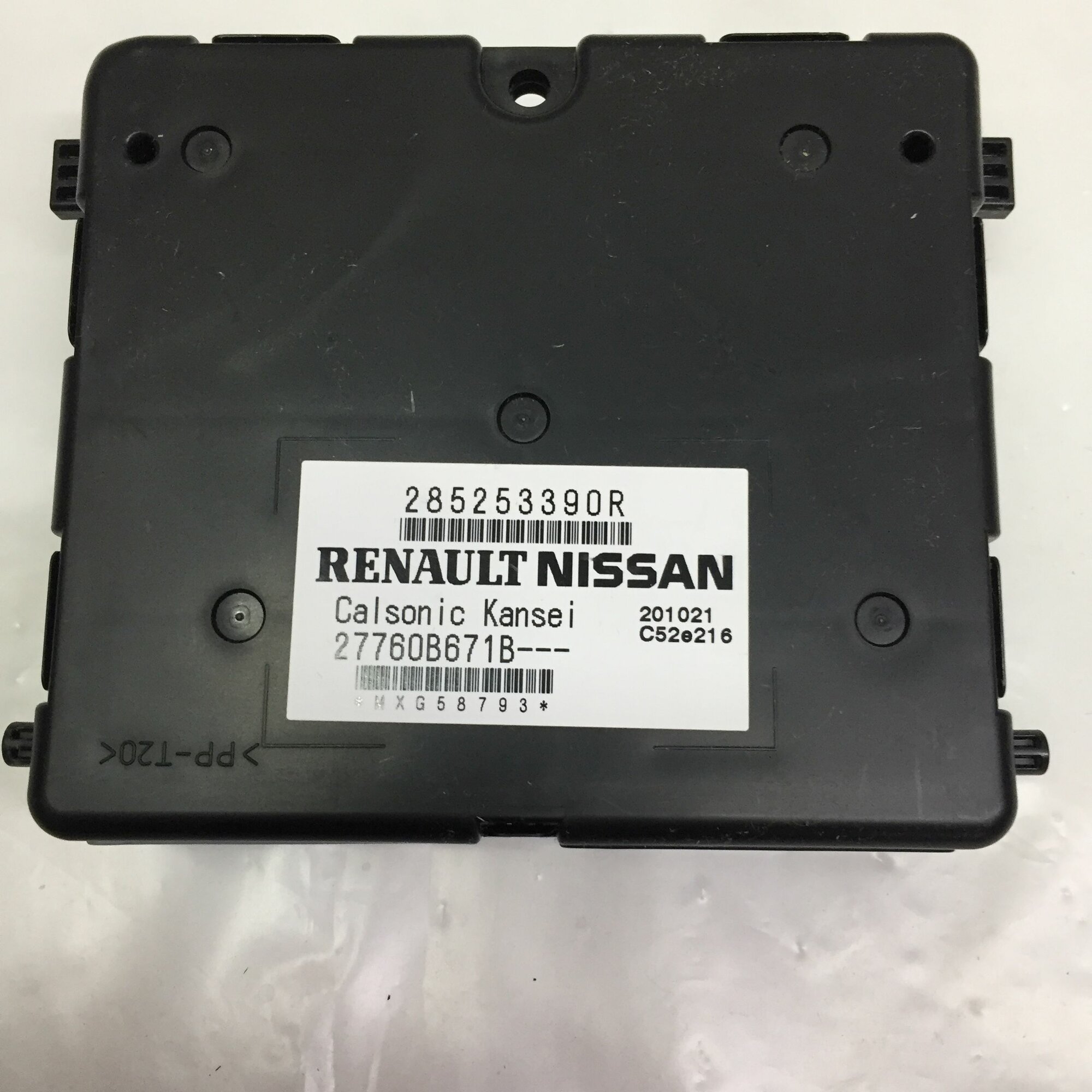 Блок управления климатом RENAULT 285253390R Logan II 2014, Sandero 2014-2022