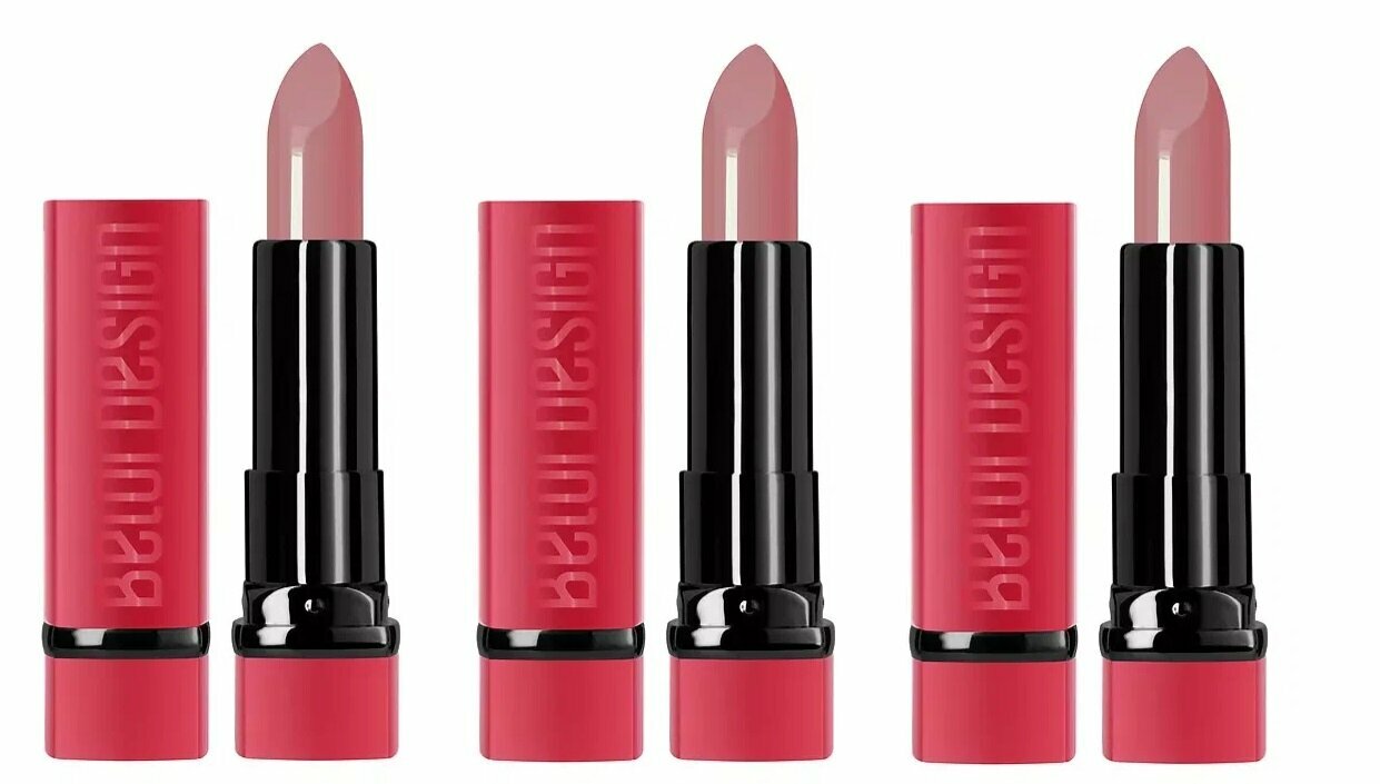 Губная помада BelorDesign Party, тон 085, 3 шт, 12.9 гр.