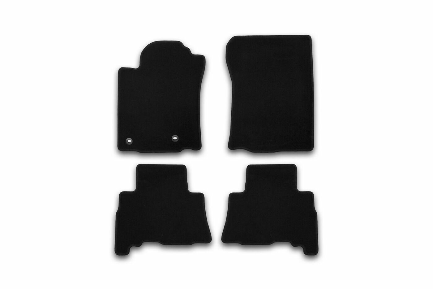 Коврики в салон Klever Econom TOYOTA Land Cruiser 150, 5 мест, 2013-2015, 2015- , 4 шт. (текстиль)