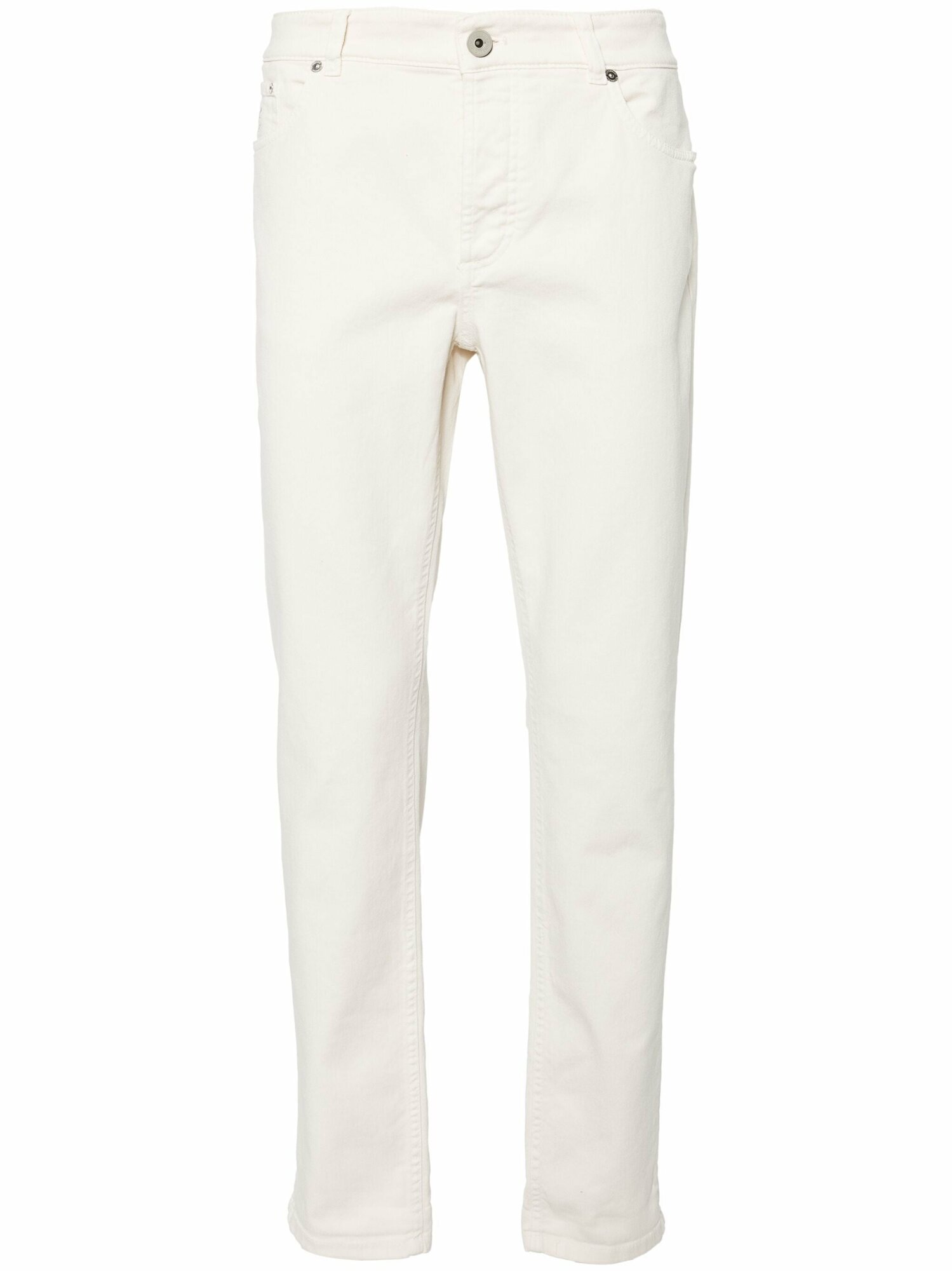 Джинсы скинни Mid-rise slim-fit jeans 