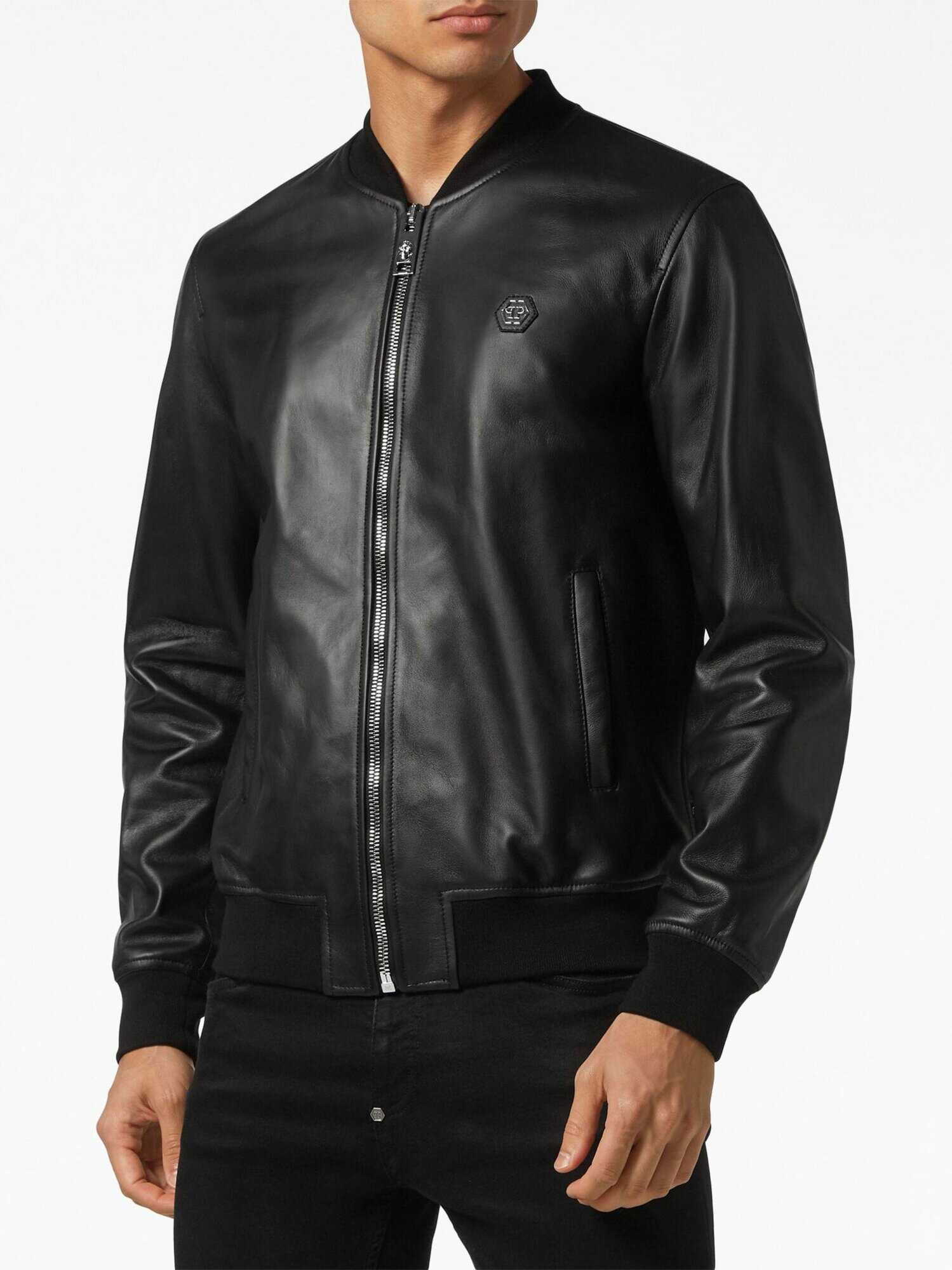 Куртка PHILIPP PLEIN, размер M, black/black — фото 1