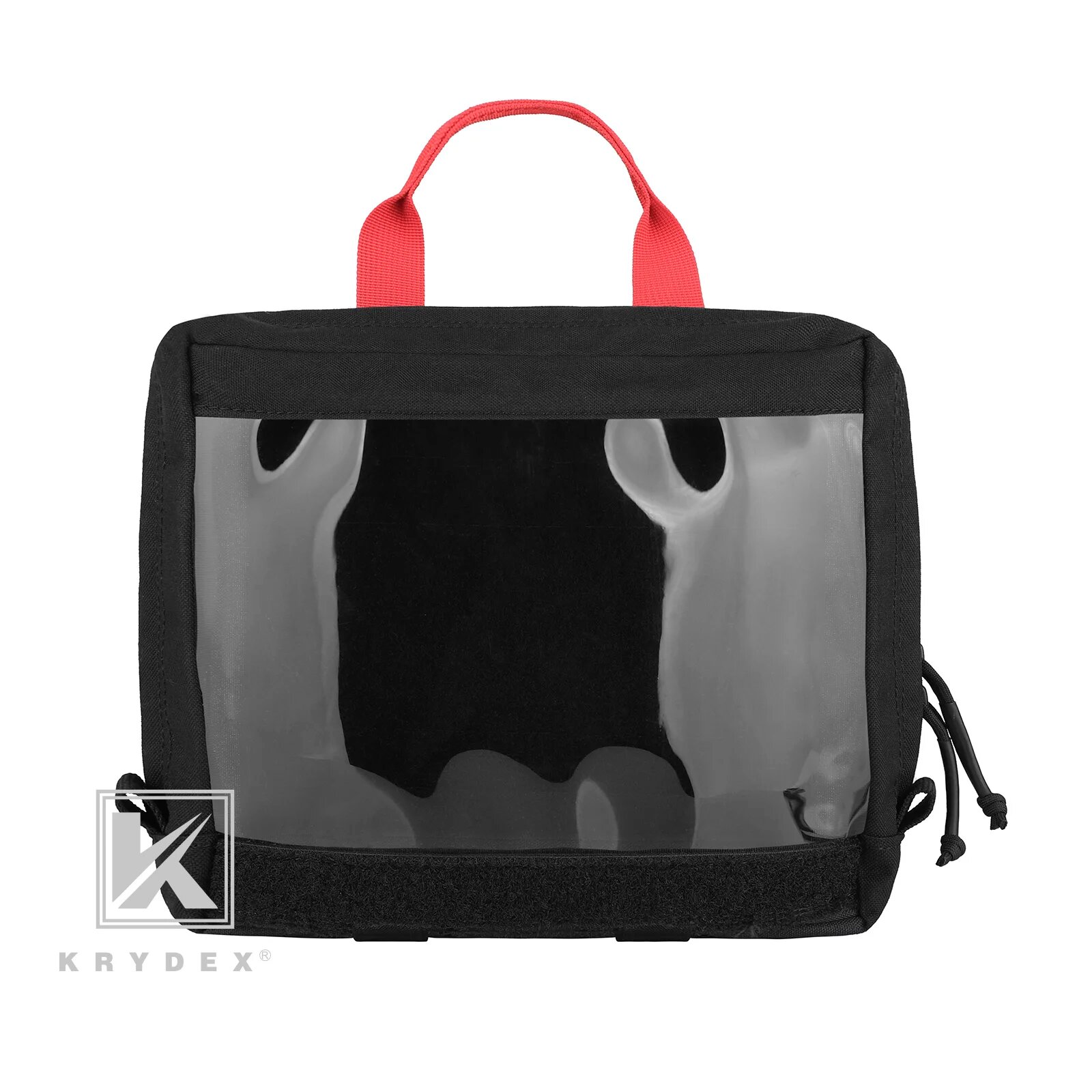 KRYDEX D3 Прозрачный органайзер для рюкзака, черный
