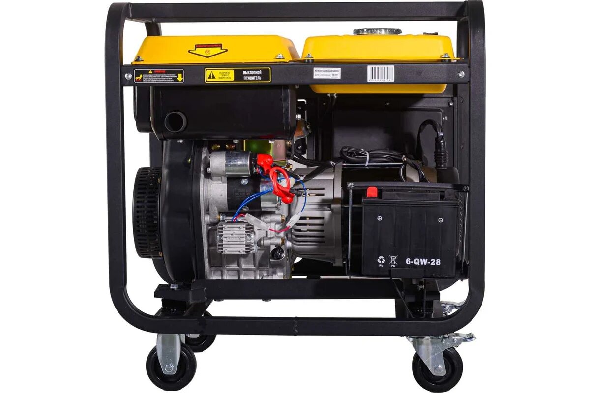 Электрогенератор дизельный LDG 7000LXА Huter