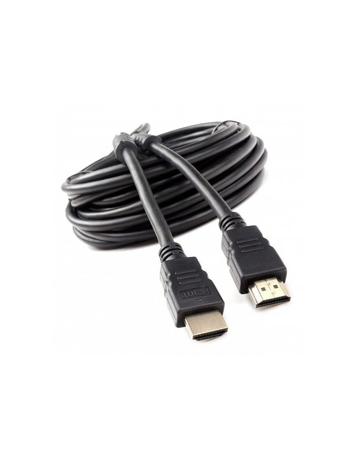 Cablexpert Кабель HDMI CCF2-HDMI4-10M, 10м, v2.0, 19M/19M, черный, позол. разъемы, экран, 2 ферр кольца, пакет