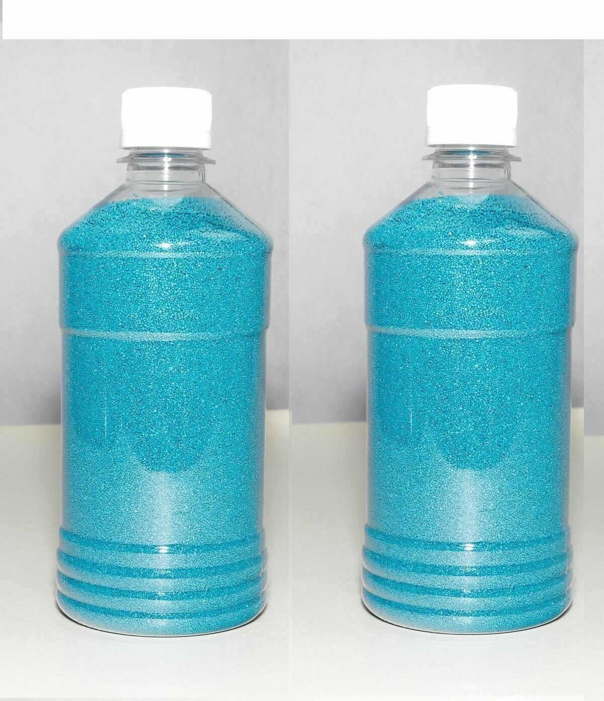 Морская волна кварцевый песок 1600 г (2шт по 800г) для декора и поделок, рисования, аквариума (фр. 0,4-0,8 мм)