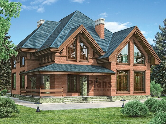 Проект дома Plans-59-35 (301 кв. м, газобетон)