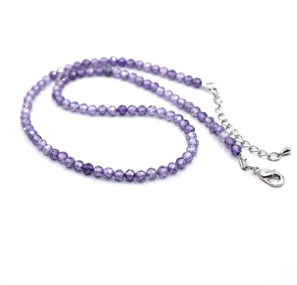 Бусы, циркон