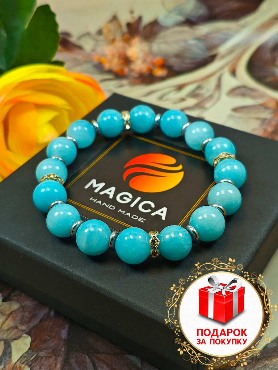 Браслет, оникс, гематит