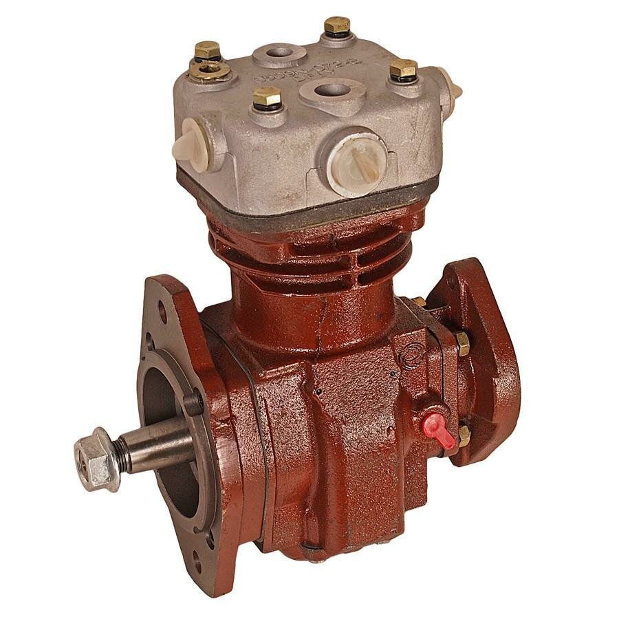 MOVELEX 3974548MX Компрессор КАМАЗ-4308, ПАЗ дв. CUMMINS 6BT (1 цилиндровый) возд. охлаж. без шкива MOVELEX