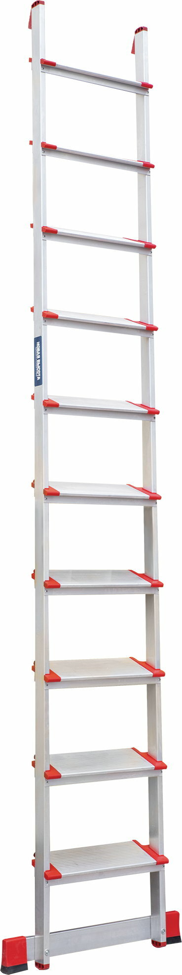 Лестница Алюминиевая Приставная Nv 3217 Артикул 3217110, Длина 2.85 М, Нагрузка 150 Кг.