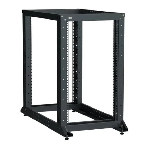 Стойка двухрамная ITK Linea (LF05-42U61-2GM) 42U 600ммX1000мм 700кг черный