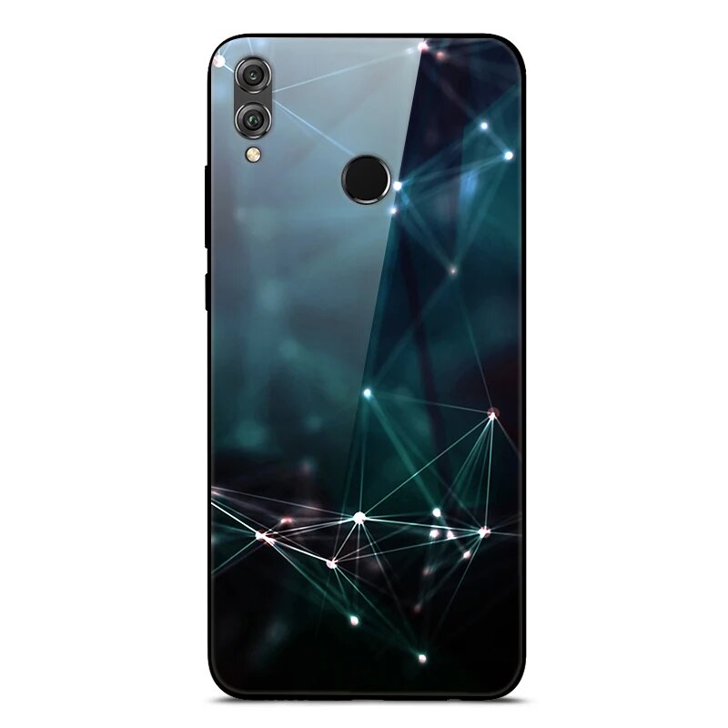 Чехол из закаленного стекла для Huawei Honor 8X, чехол для телефона, бампер на Honor 8X JSN-L21 8 4