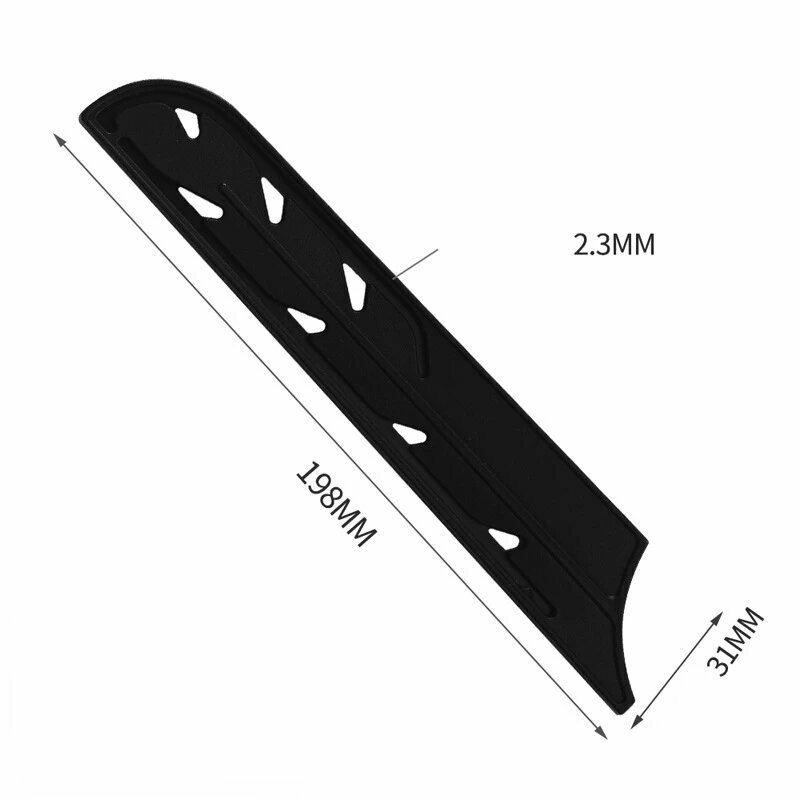 Многоразмерные Чехлы для кухонных ножей, безопасные для еды, нож сантоку для фруктов, хлеба, универсальные защитные лезвия, оболочка, защита для краев, искусственный нож