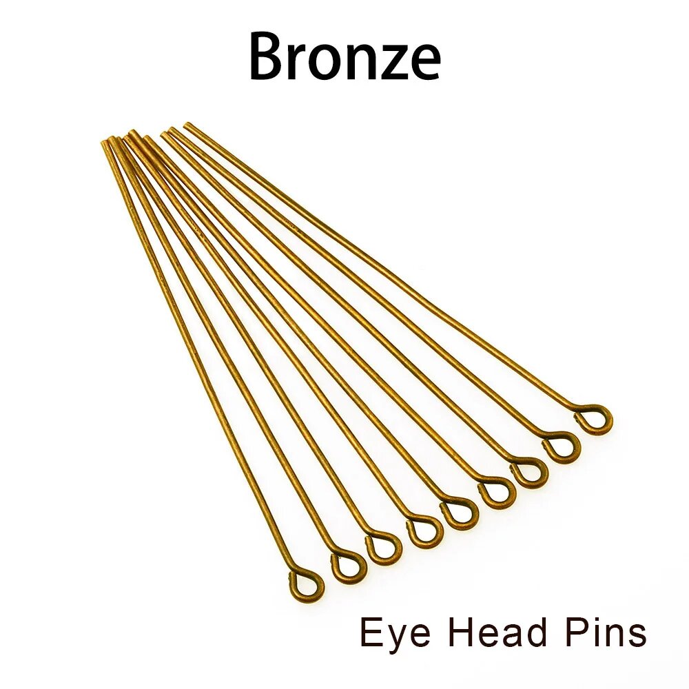 Медные булавки для глаз 16-60 мм, Bronze 01