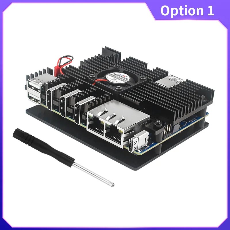 Кейс для Orange Pi 5 Plus, Option 1