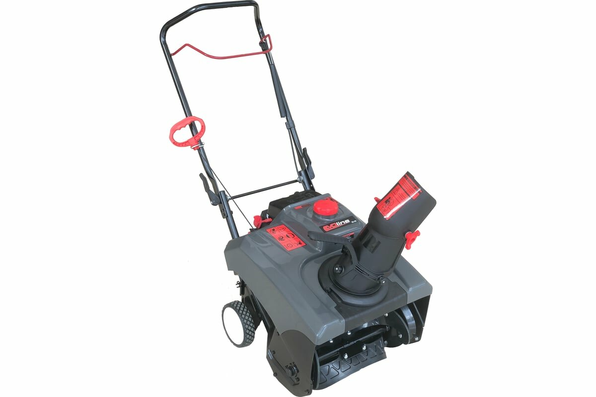 Снегоуборщик бензиновый EVOline SBG 460, двигатель Loncin 2.2 л. с, 20х46 см, 10 м