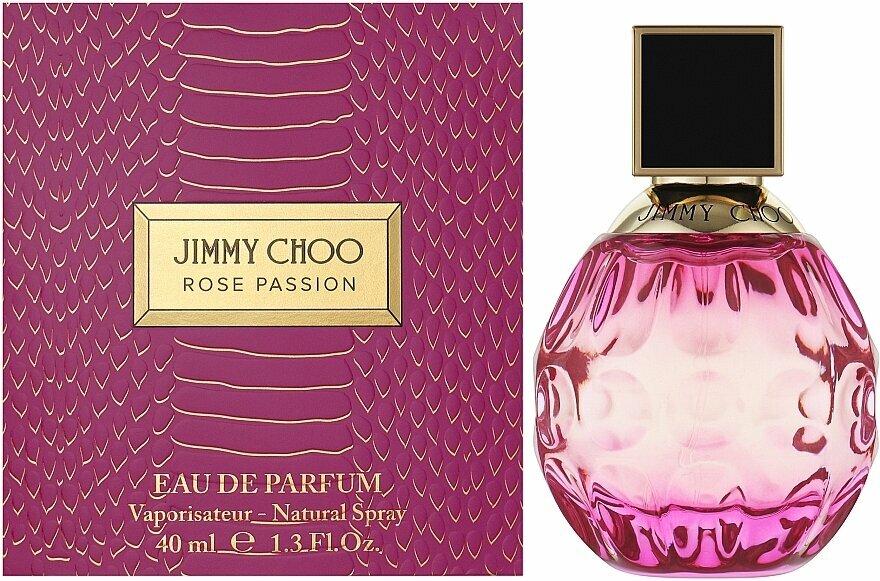Парфюмерная вода Jimmy Choo "Rose Passion", 40мл, женская, цветочная