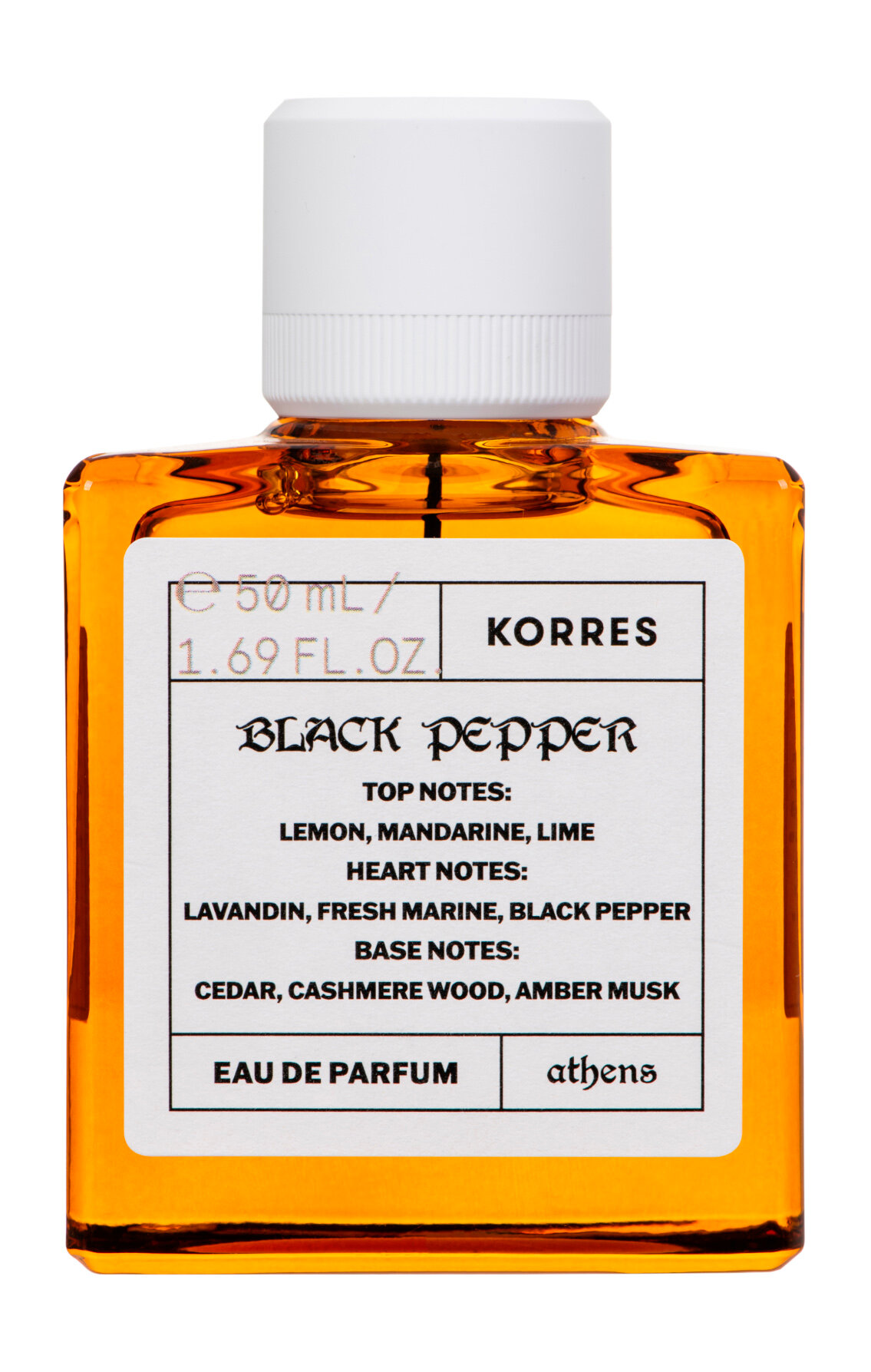KORRES Black Pepper Парфюмерная вода муж, 50 мл