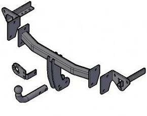 Фаркоп Subaru Forester 2013-2016 (кроме рейстайлинга 2016 г.), условно-съемный,(без электрики) Трейлер.8501