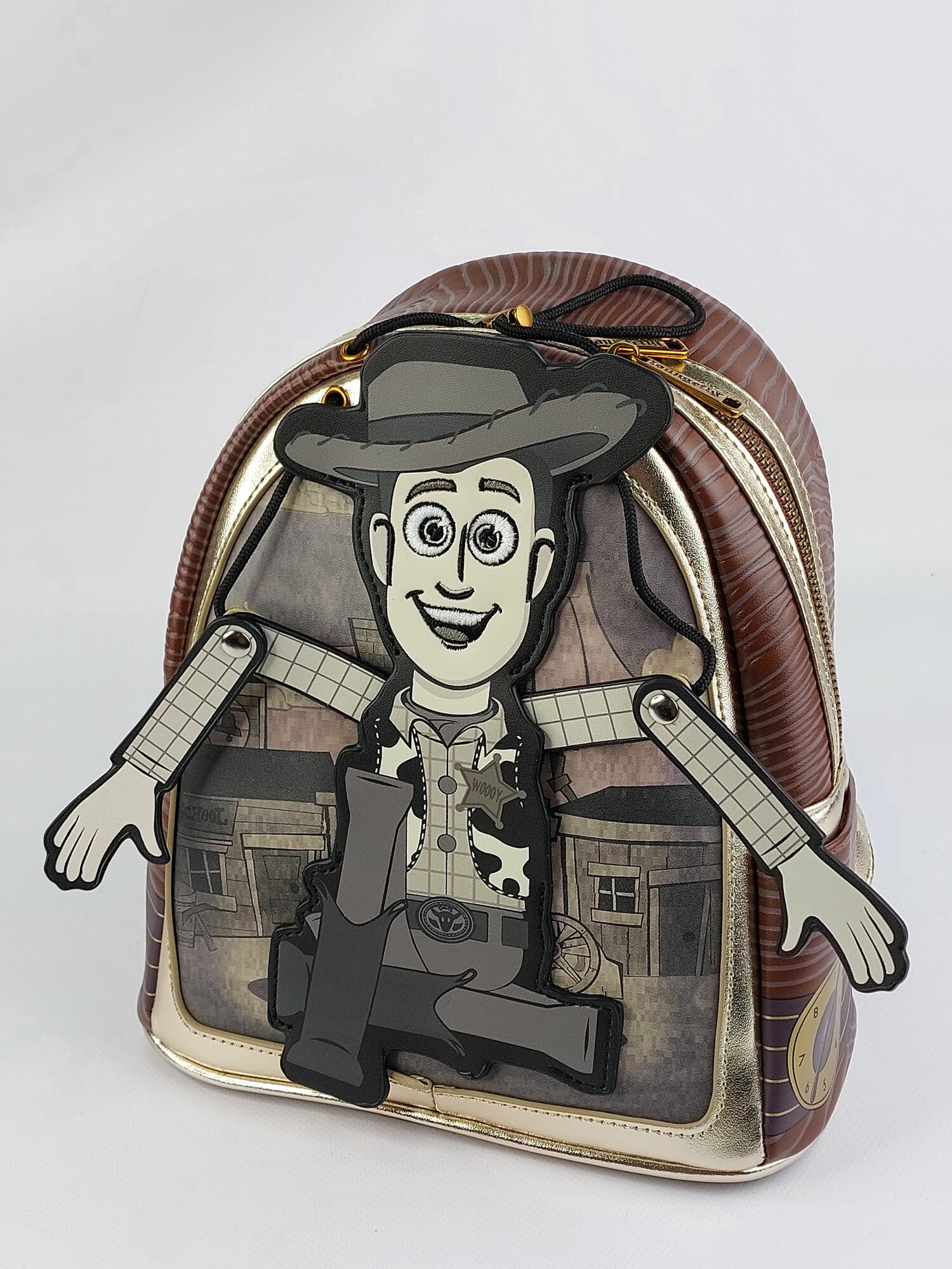Сумка рюкзак Вуди из мультика История игрушек Woody Disney Loungefly