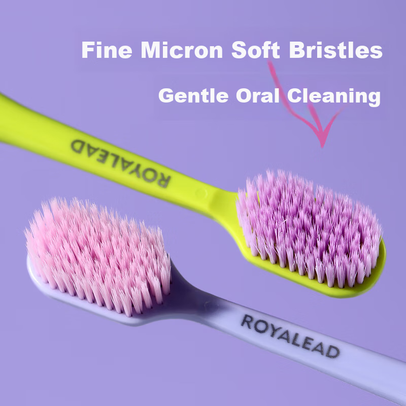 RAOYI High-Density Toothbrush, Soft Bristles, 101 Holes, Thin Wide Head, 60s Quick Brush, Relieves Sensitivity, Protects Gums, 3 Pieces