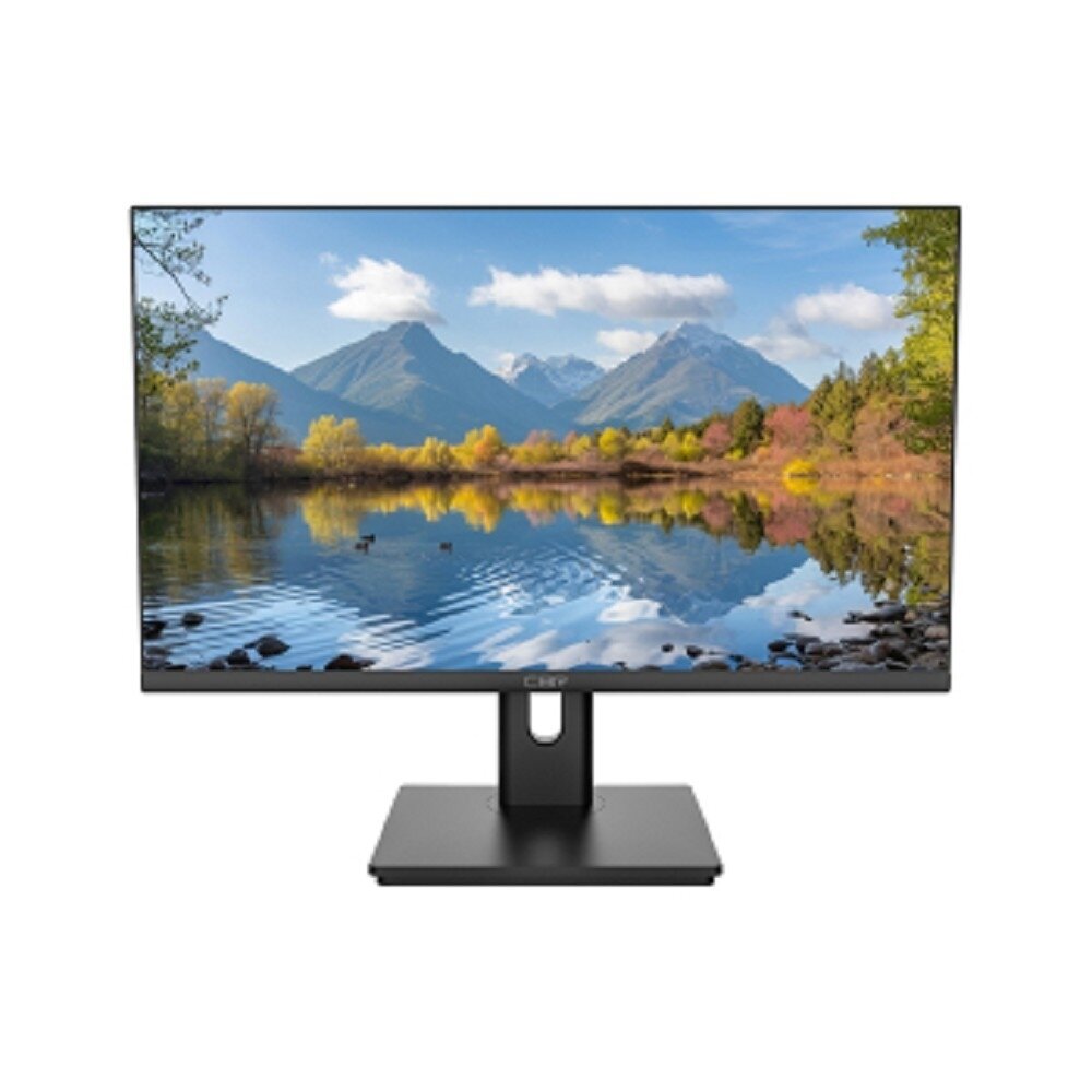 Монитор CBR LCD Монитор 23.8" MD-2401 безрамочный, IPS, FHD 1920x1080, 100Гц, Динамики 2*3W, HAS, Pivot, 1*DP/1*HDMI, внутренний БП, FreeSync, черный, кабель HDMI 1.5м в комплекте [LCD-MD2401-OPC]